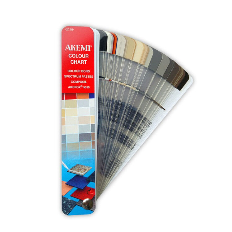 Akemi® Color Fan Guide for Spectrum Paste | MB Stone Professional