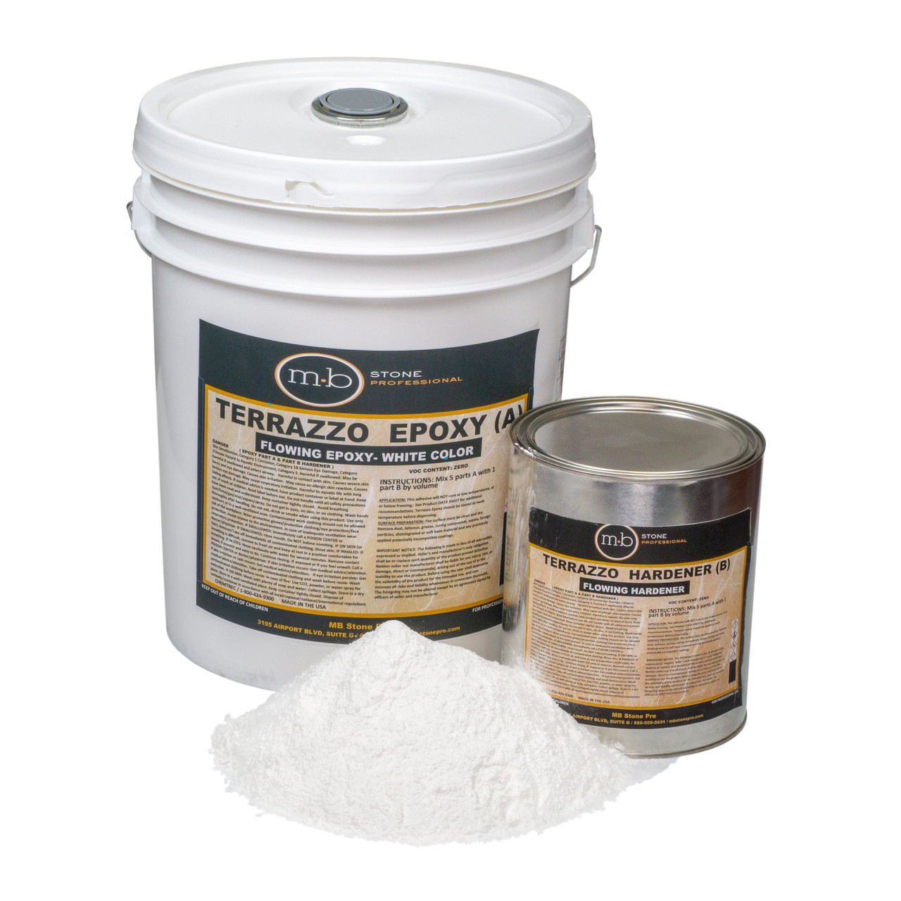 Terrazzo Repair Kit Epoxy for Floors & Terrazzo Restoration