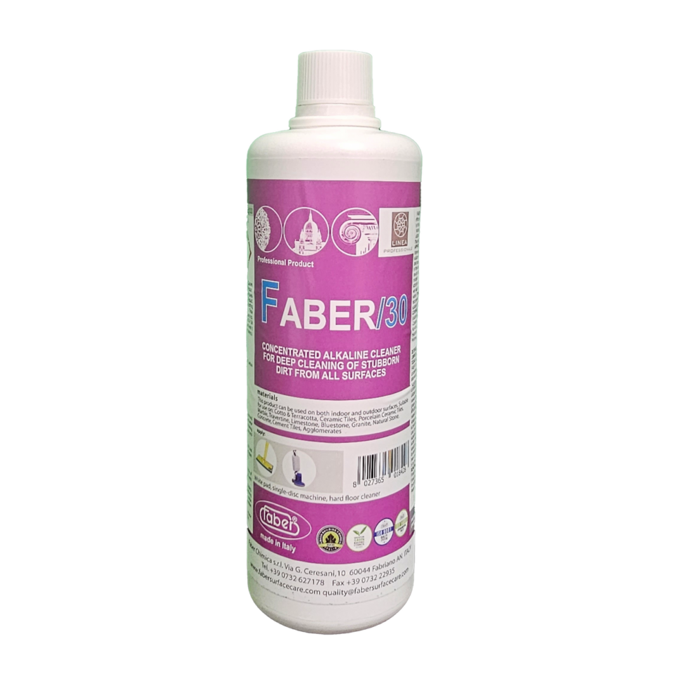Faber 30 Concentrated Alkaline-Based Cleaner Quart | MB Stone Professional