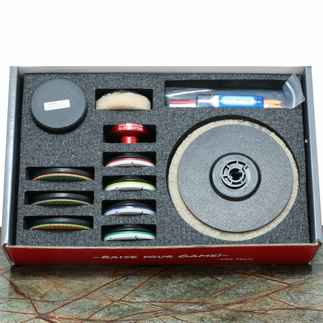 NSI Solutions Top Polish Kit - For Granite And Quartzite | MB Stone ...