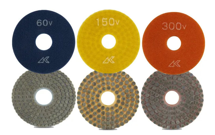 4 Inch Alpha Ceramica Vitrified Discs | MB Stone Professional
